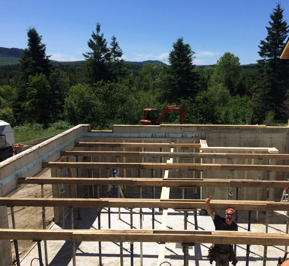 Dalle structurale | Bâtiforme | Coffrage et dalle de béton