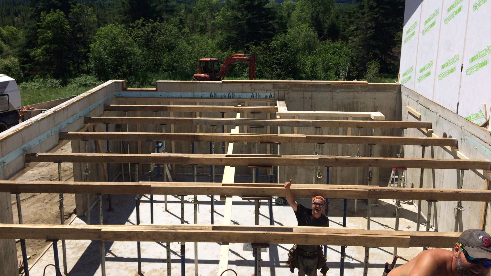 Dalle structurale | Bâtiforme | Coffrage et dalle de béton